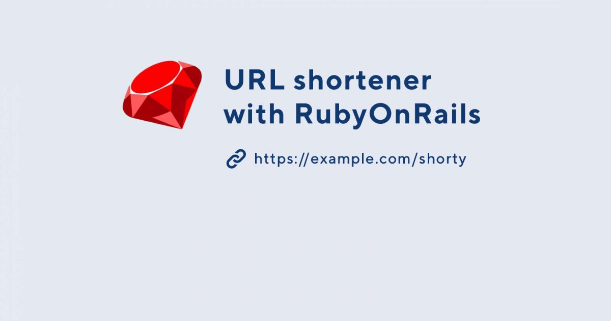 Create a URL shortener with Ruby on Rails | zauberware